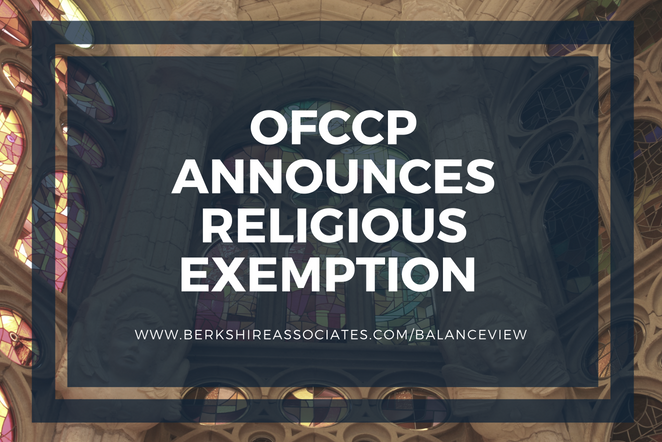 OFCCP Religious Exemption Directive