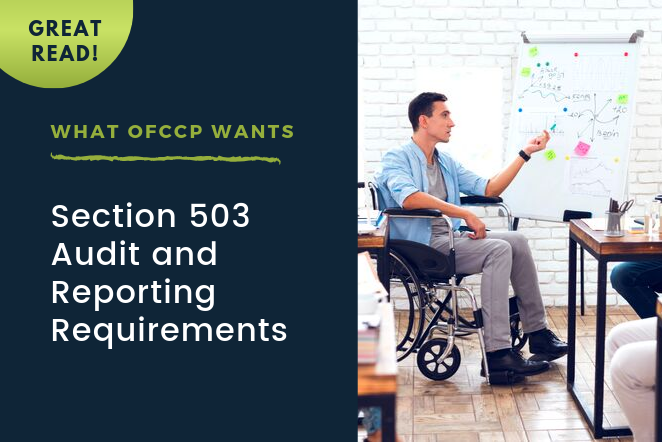 What OFCCP Wants: Section 503 Audit and Reporting Requirements